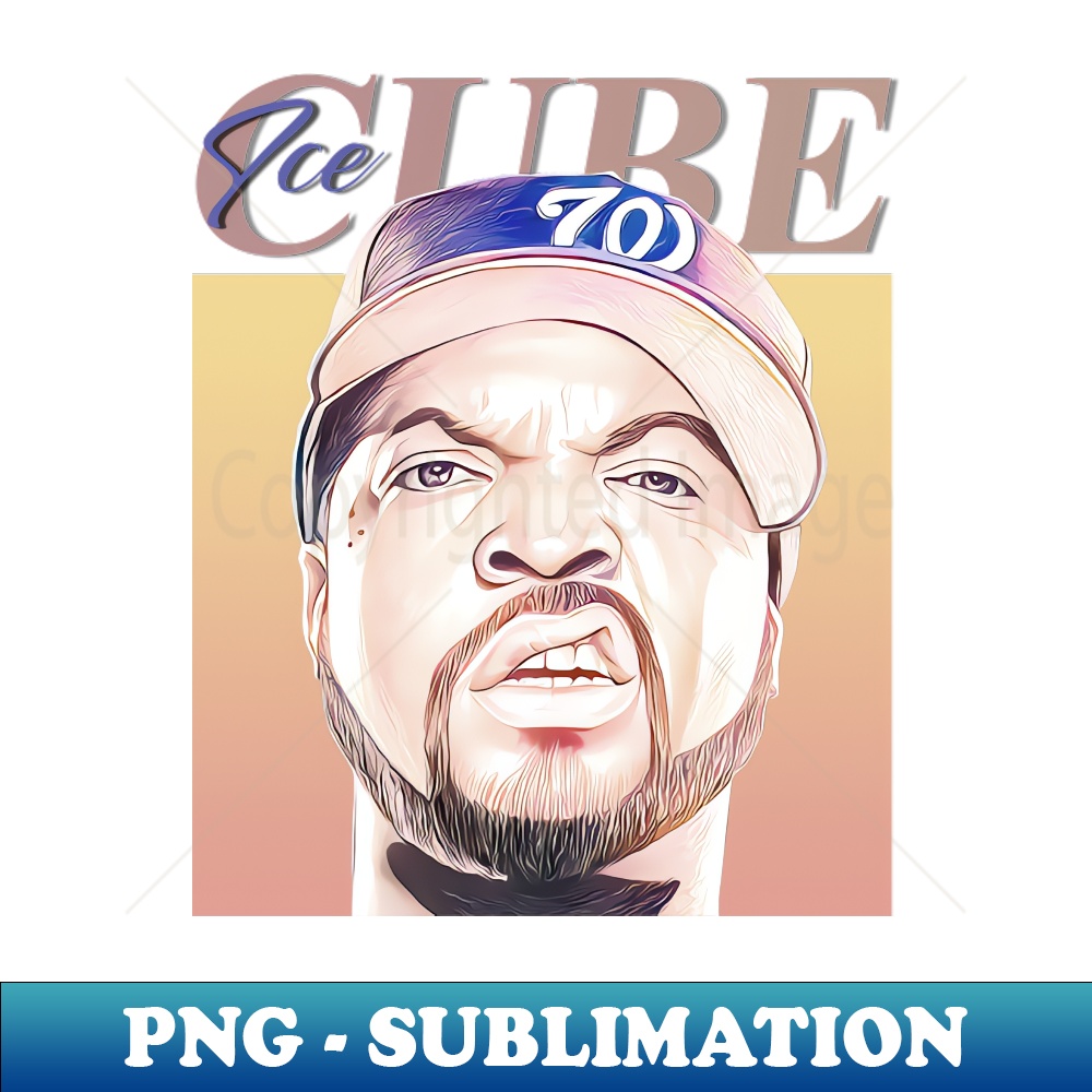 Ice Cube Best Rap Hip Hop - Unique Sublimation PNG Download | Inspire ...