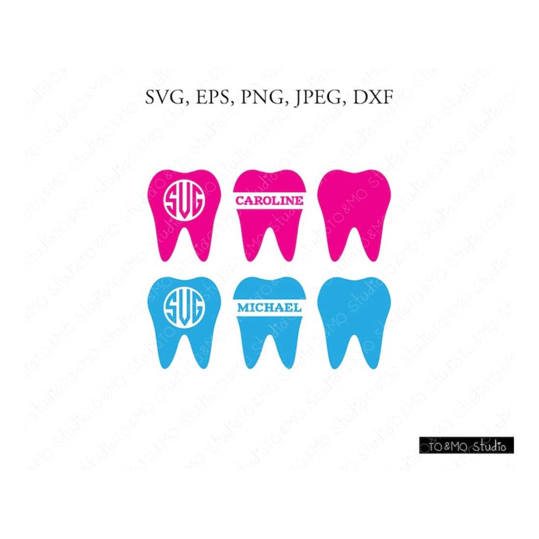 Tooth Chart Svg | Inspire Uplift