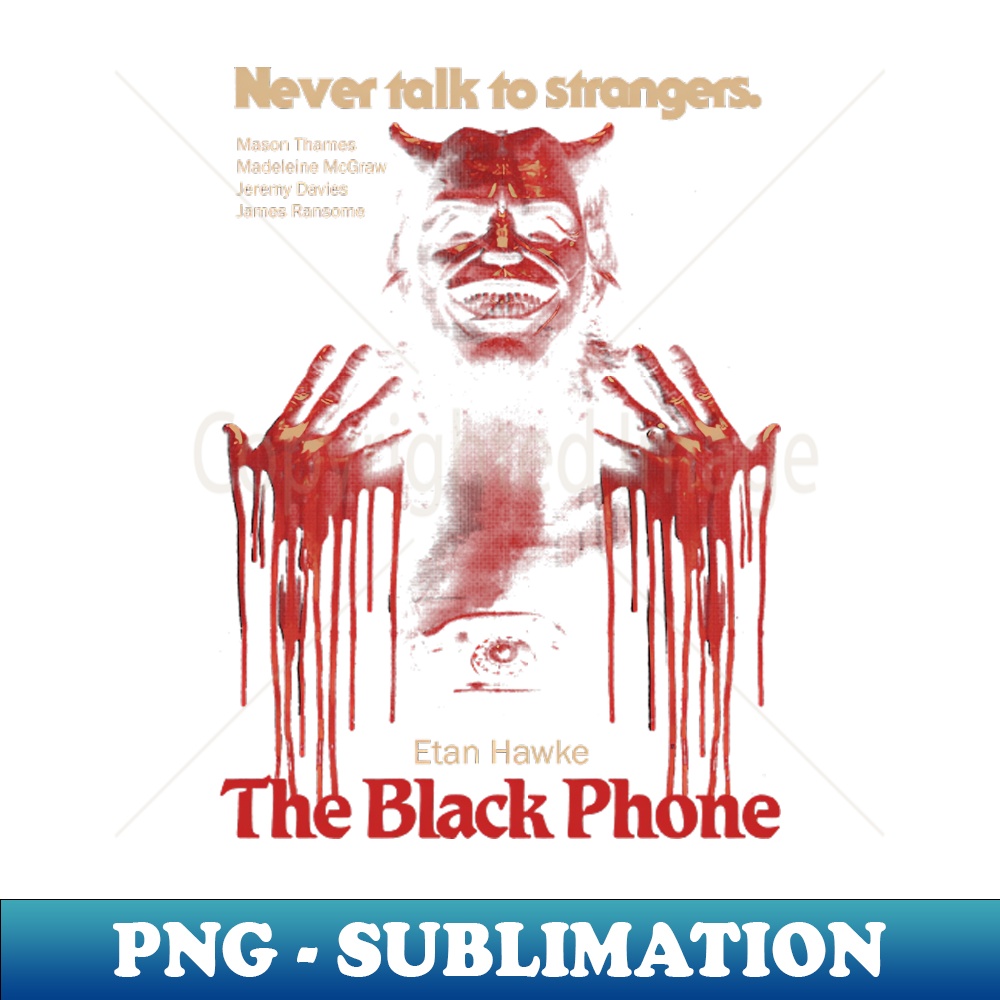 The Black Phone Horror Blumhouse - Creative Sublimation PNG | Inspire ...