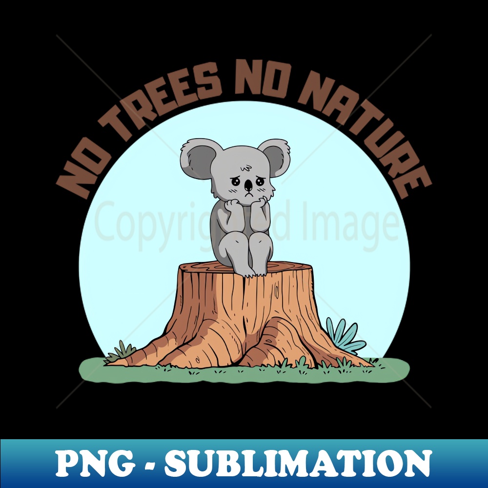 No Trees No Nature - PNG Transparent Sublimation File - Add - Inspire ...