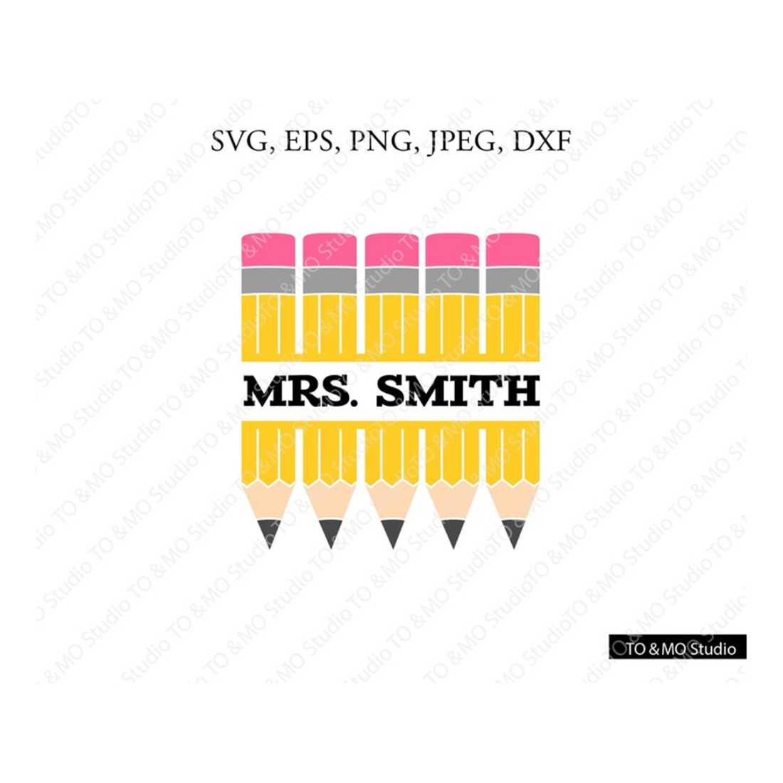 School Svg, Pencil SVG, Pencil Monogram Svg, School Svg, Tea | Inspire ...