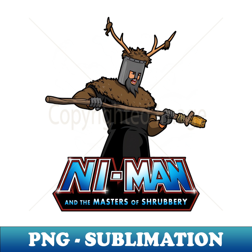 Masters of Shrubbery Monty Python Knights Who Say Ni Funny M | Inspire ...