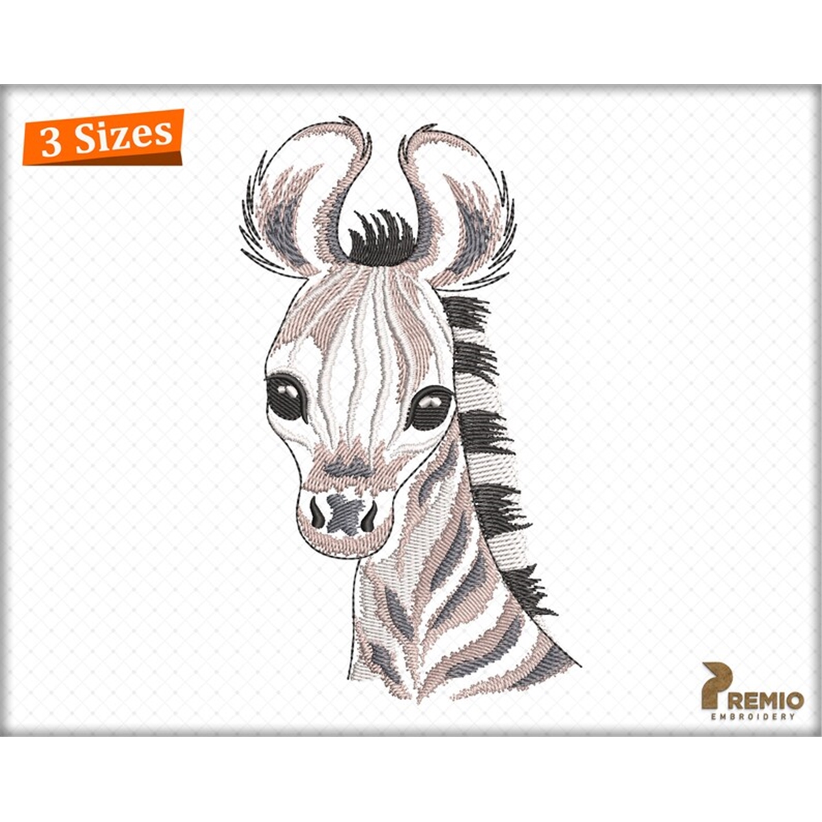 Zebra Machine Embroidery Design, Safari Nursery Animal Embro | Inspire ...