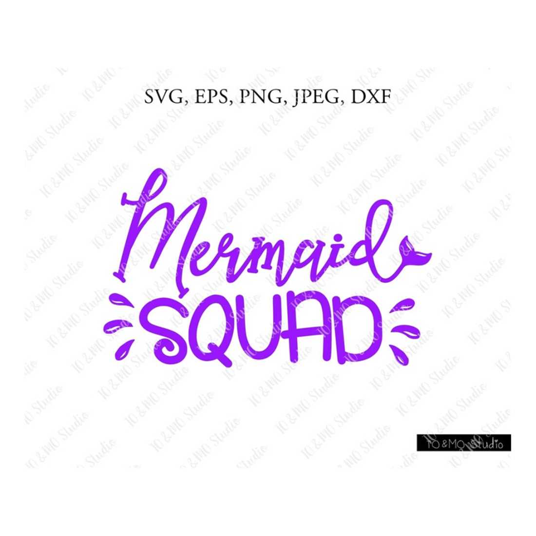 Mermaid SVG, Mermaid Squad Svg, Cute Mermaid Svg, Mermaid C | Inspire ...