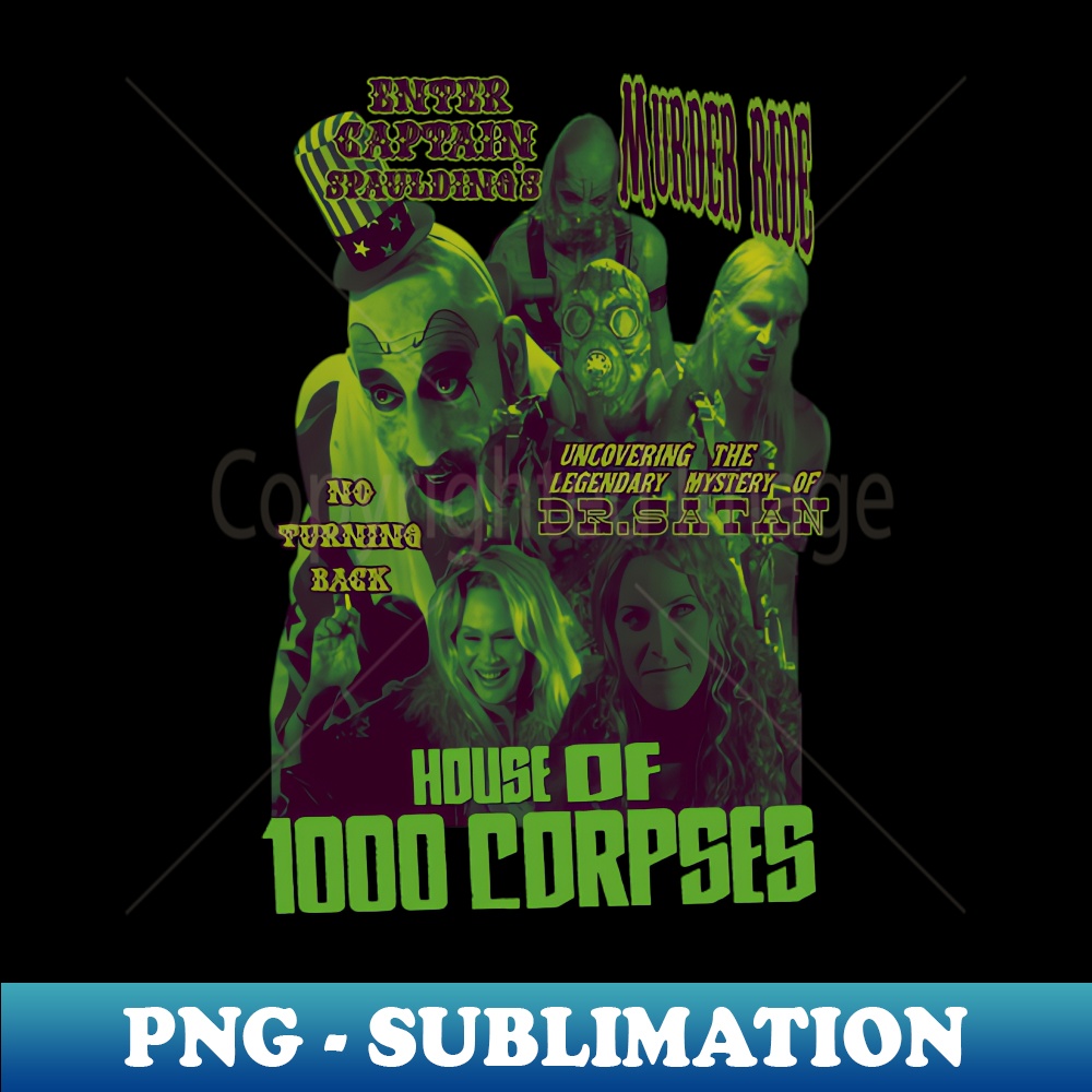 House Of 1000 Corpses Cult Horror Version 1 - PNG Transparen | Inspire ...