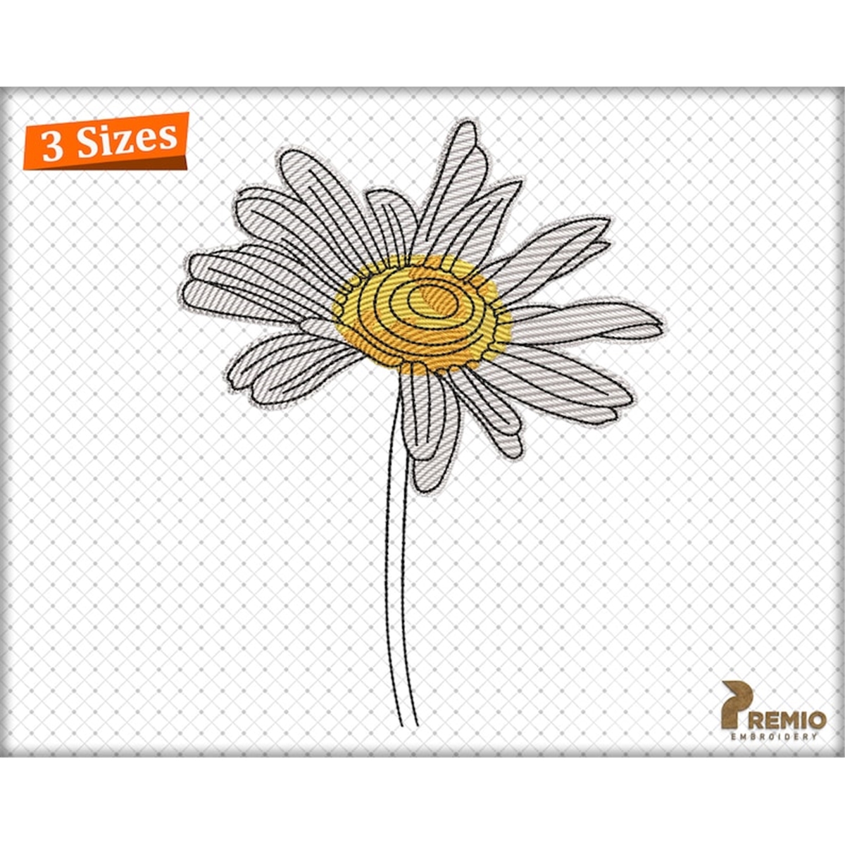 Daisy embroidery design, Daisy Flower Machine Embroidery Des | Inspire ...