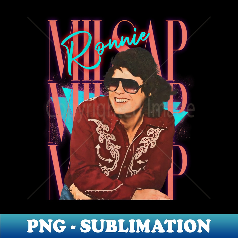 Ronnie Milsap - PNG Transparent Sublimation Design - Revolut | Inspire ...