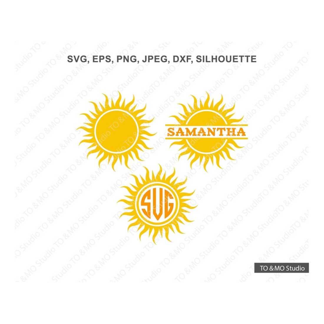Sun Svg, Sun Monogram Svg, Summer Svg, Sun Clipart, Summer S | Inspire ...