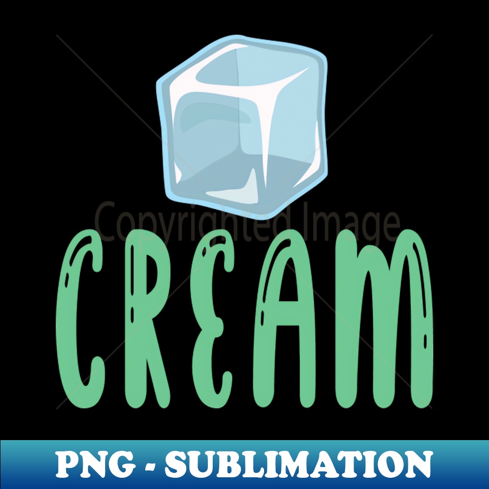Ice cream ice cube - Special Edition Sublimation PNG File - | Inspire ...