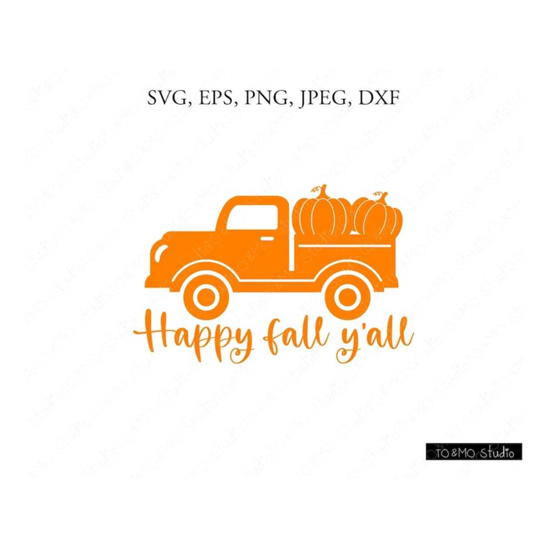 Fall Pumpkin SVG, Fall Truck Svg, Pumpkin Svg, Halloween Svg | Inspire ...