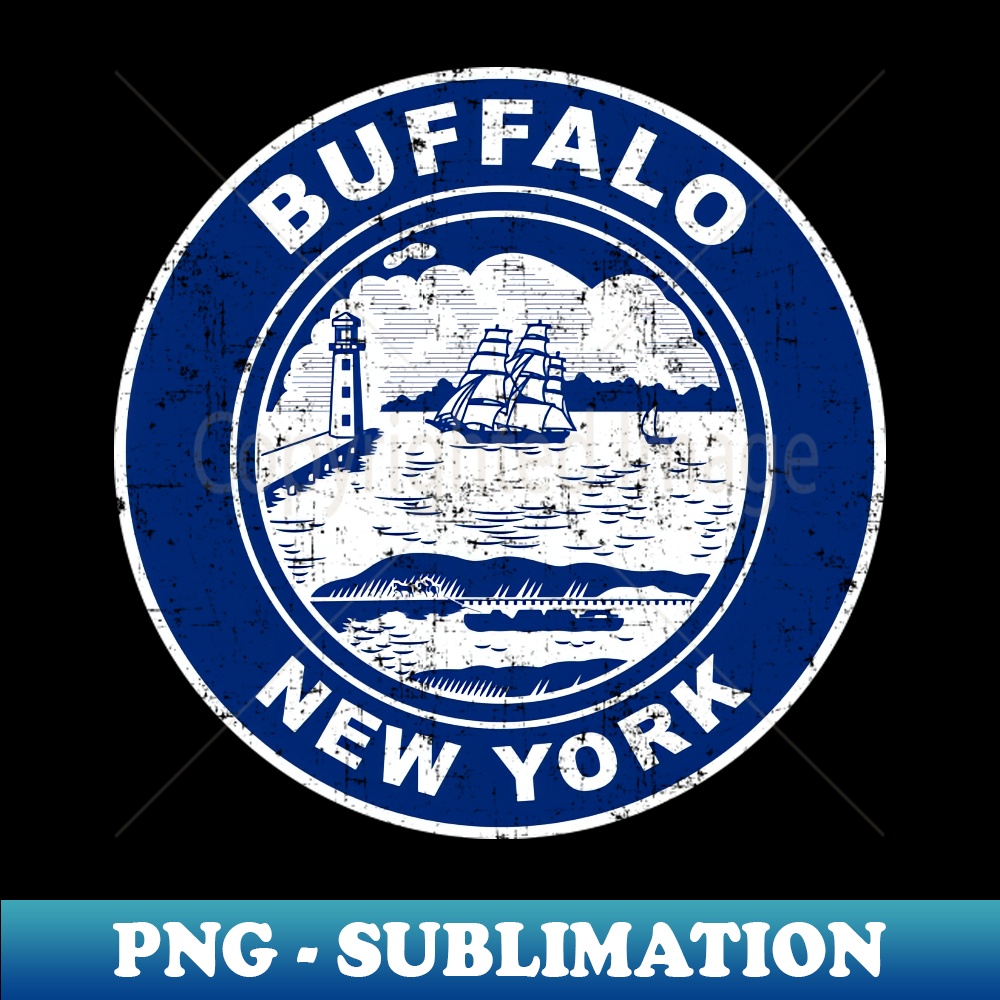 Seal of Buffalo New York - flag - symbol - logo - emblem - | Inspire Uplift