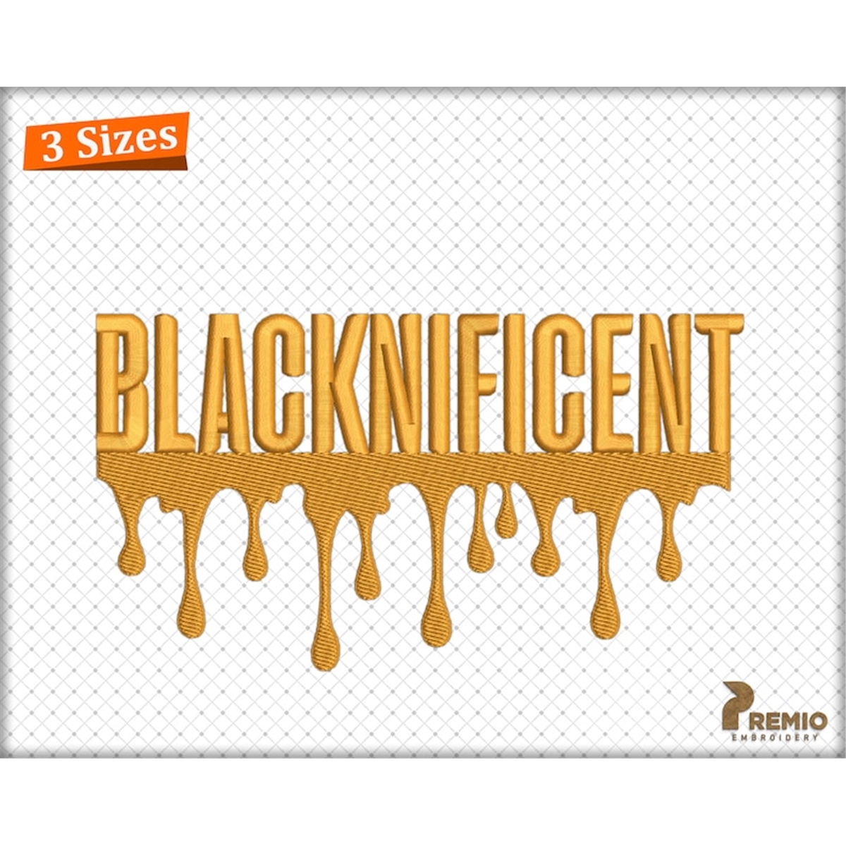Blacknificent Embroidery Design, Juneteenth Machine Embroide | Inspire Uplift
