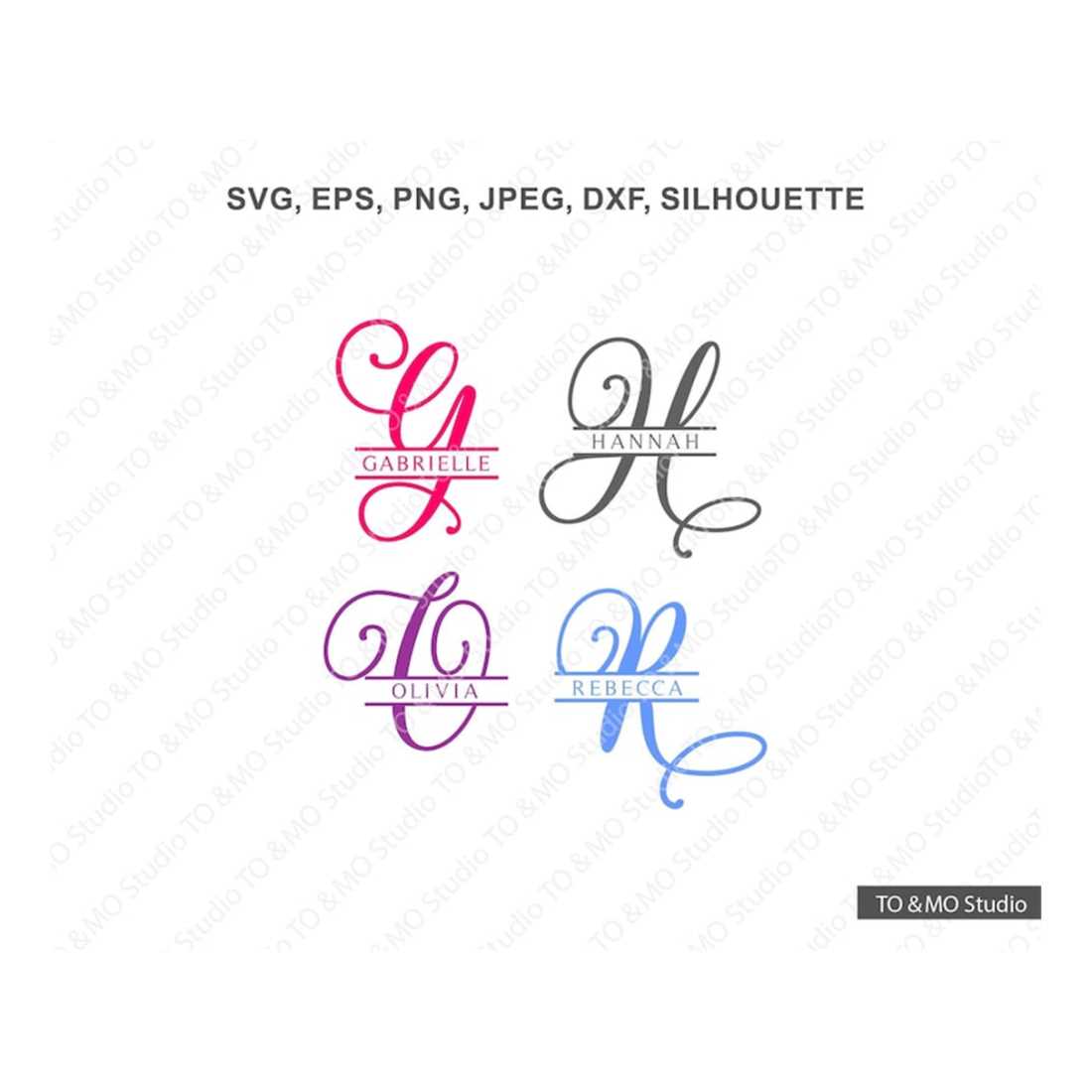 Monogram Svg, Monogram Alphabet Svg, Monogram Clipart, Flour | Inspire ...