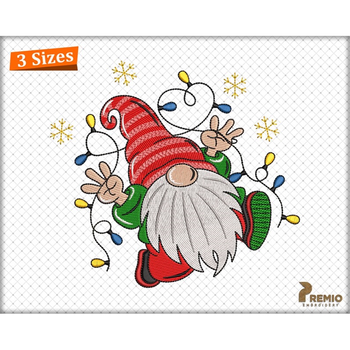 Gnome Embroidery Designs, Christmas Embroidery Designs, Chri | Inspire ...