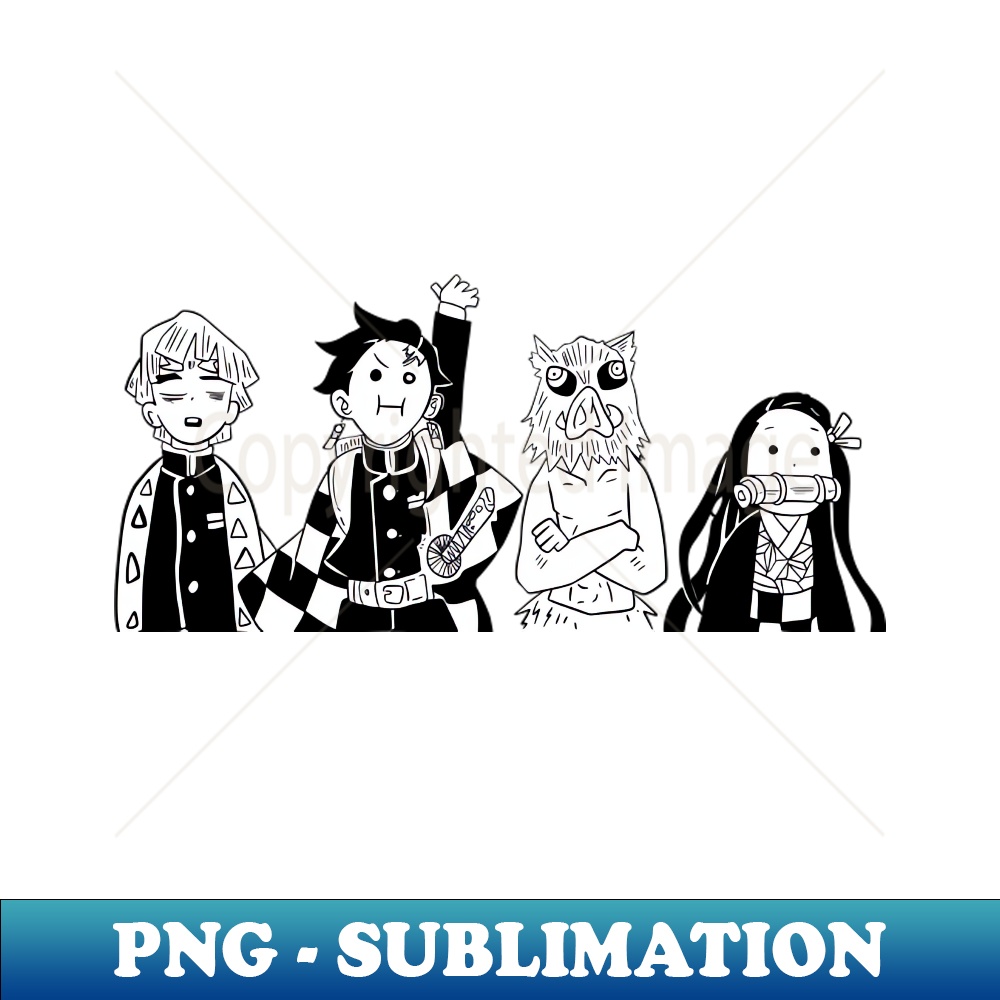 Derp Demon Slayer- Demon Slayer Anime Manga - Signature Subl | Inspire ...