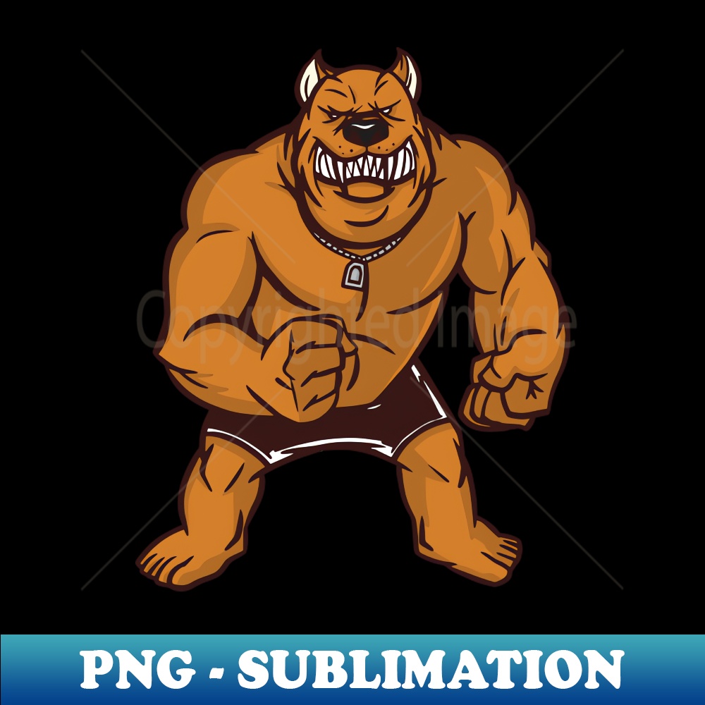 Angry Pitbull - Elegant Sublimation PNG Download - Bold & Ey | Inspire ...