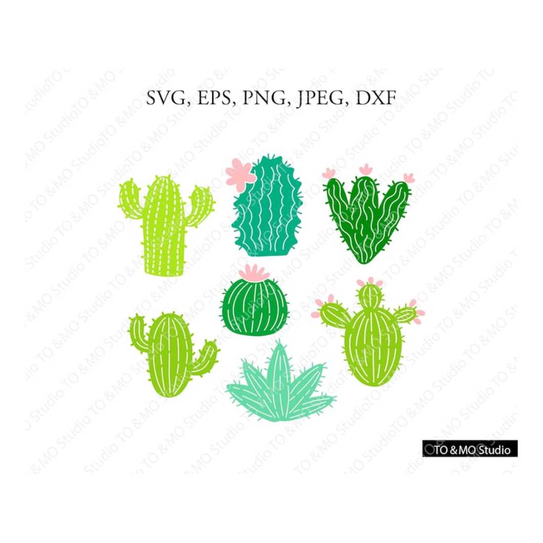 Cactus SVG, Cactus Monogram SVG, Summer Svg, cactus Clip Art - Inspire ...