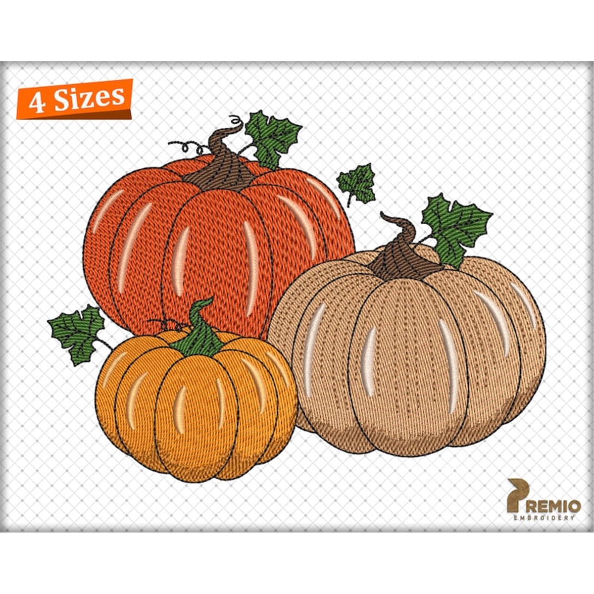 Halloween Trio Pumpkins Embroidery Designs, Pumpkins Machine | Inspire ...