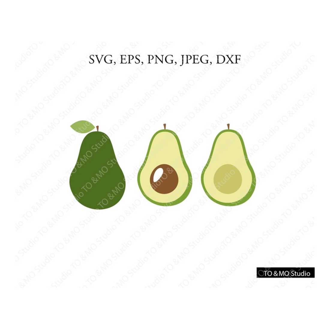 Avocado SVG, Avocado Clipart, Avocado print SVG, SVG Files, | Inspire ...