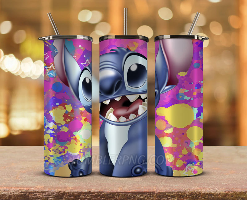 Stitch Starbucks Tumbler Wrap, Stitch Png, Stitch Tumbler P | Inspire ...