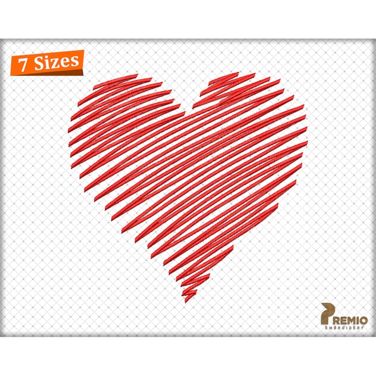 Heart embroidery, heart embroidery pattern, heart embroidery | Inspire ...