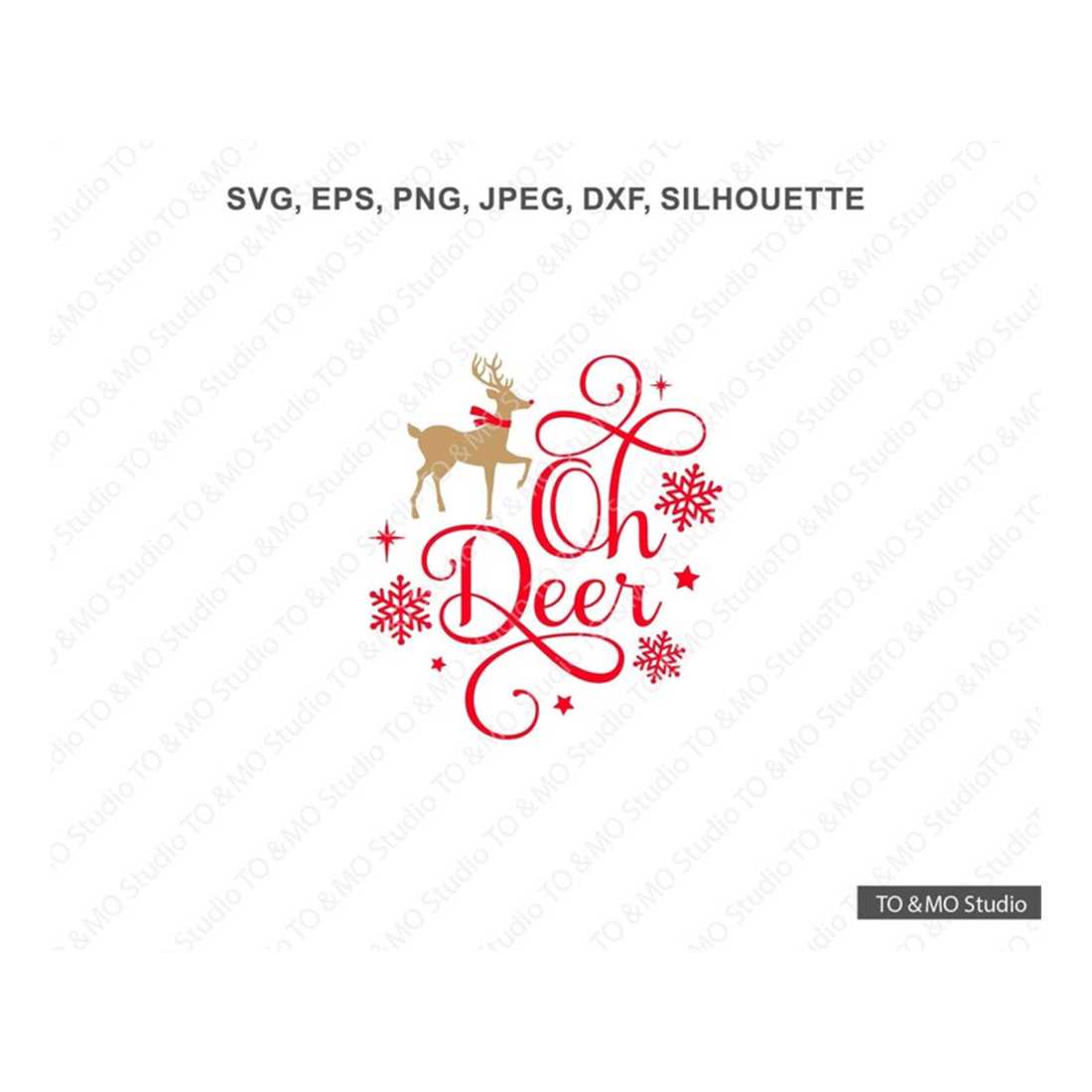 Santa Svg, Reindeer Svg, oh deer Svg, Merry Christmas SVG, J | Inspire ...