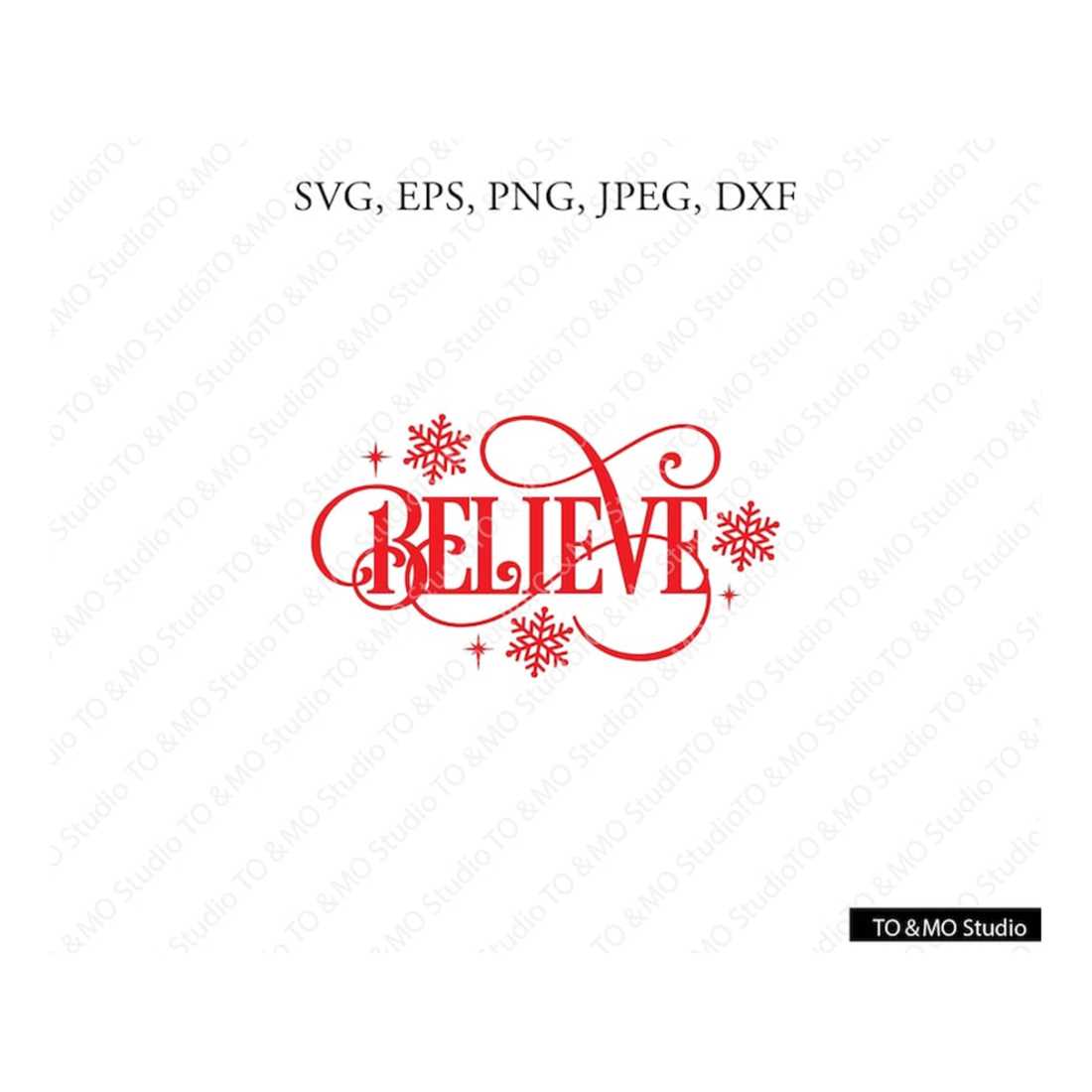 Merry Christmas SVG, Believe SVG, Snowflake Svg, Christmas | Inspire Uplift