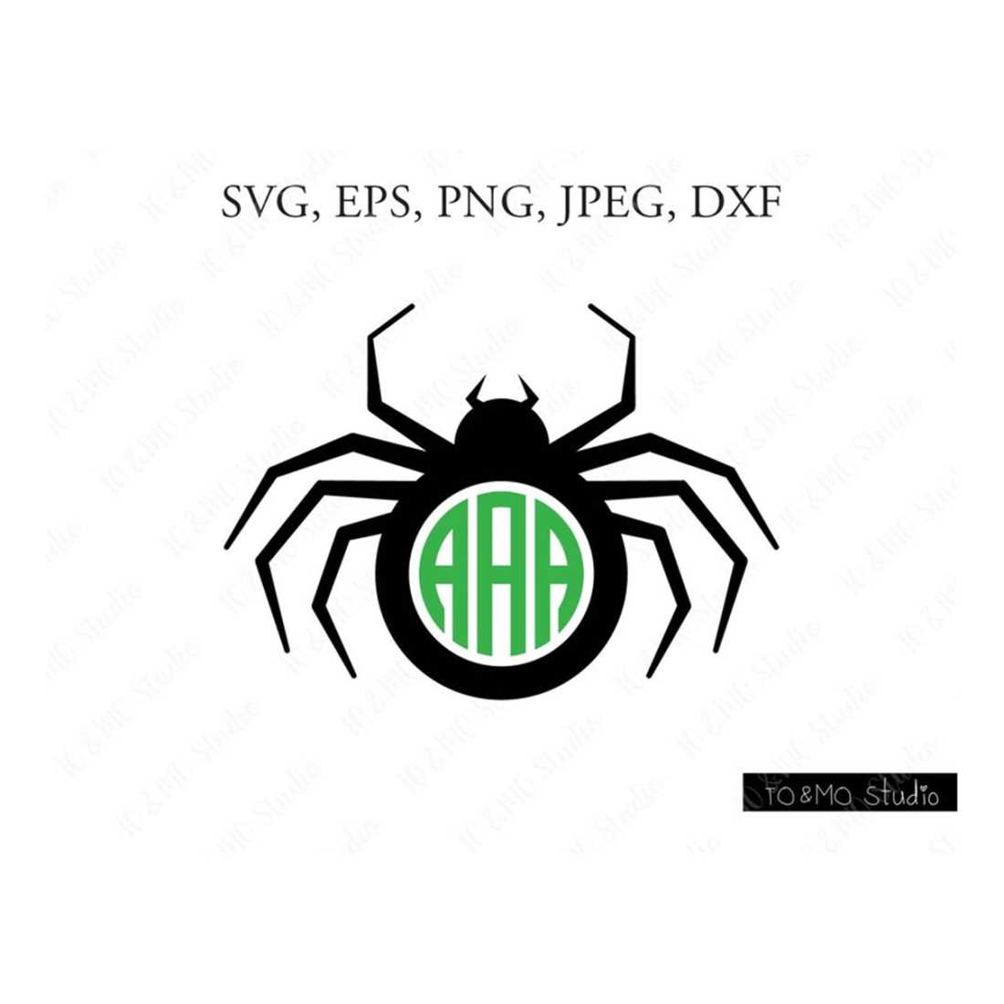 Spider Halloween SVG, Spider Monogram Svg, Spider Svg, Hall - Inspire ...