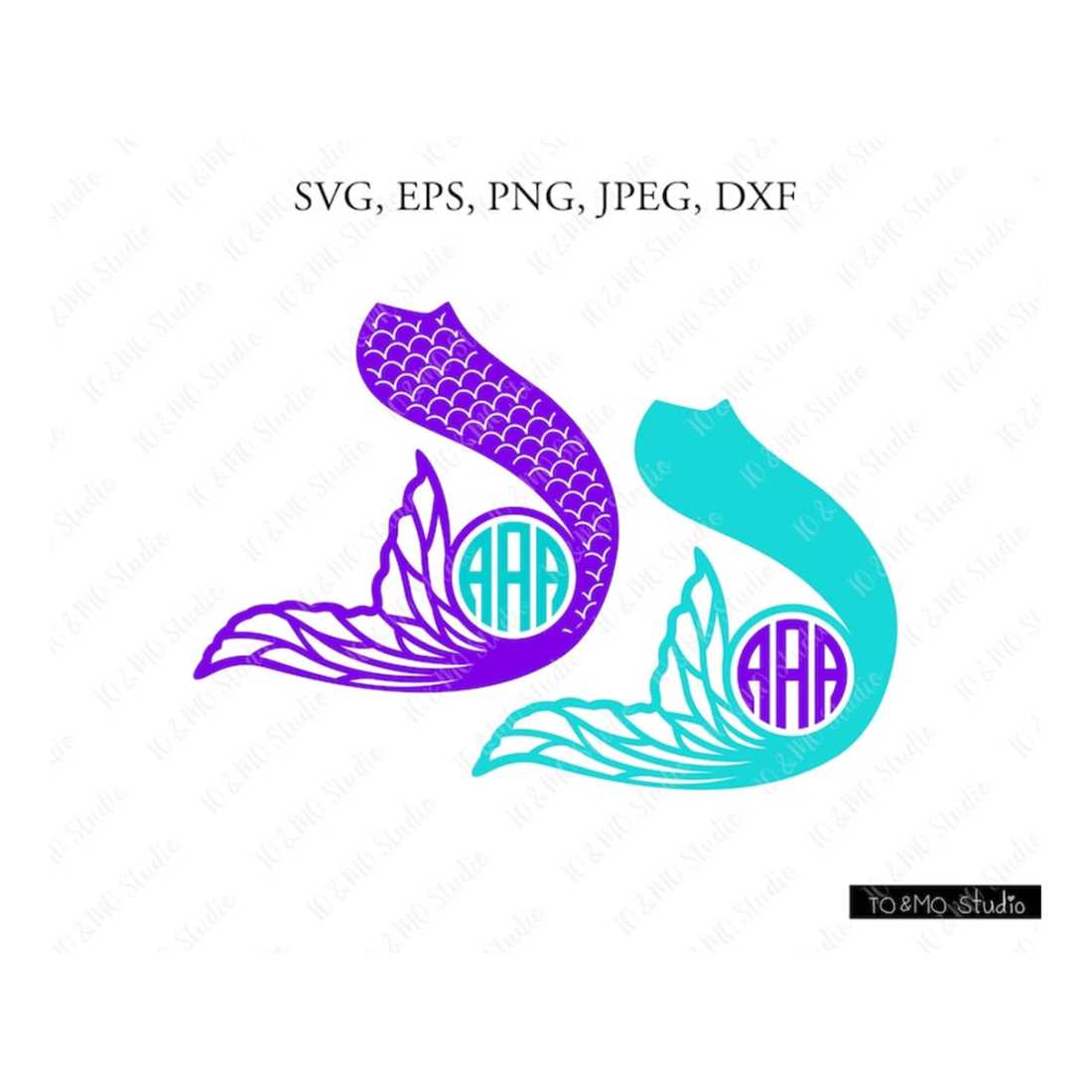 Mermaid SVG, Mermaid Monogram Svg, Cute Mermaid Svg, Mermaid | Inspire ...