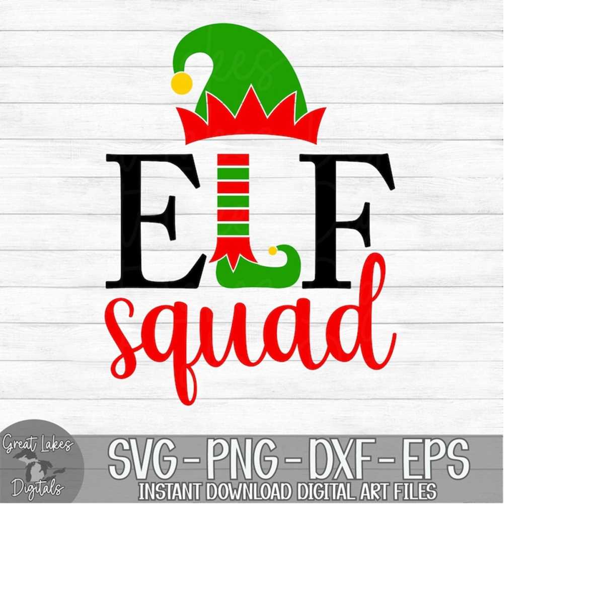 Elf Squad - Instant Digital Download - svg, png, dxf, and ep - Inspire ...