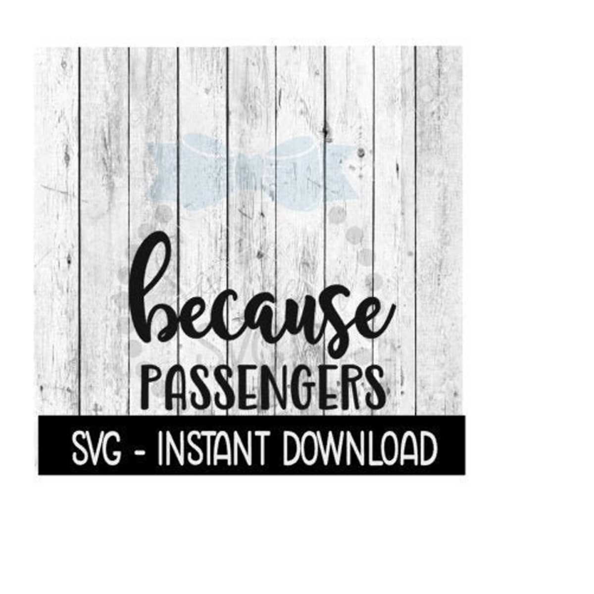 Passenger Svg | Inspire Uplift