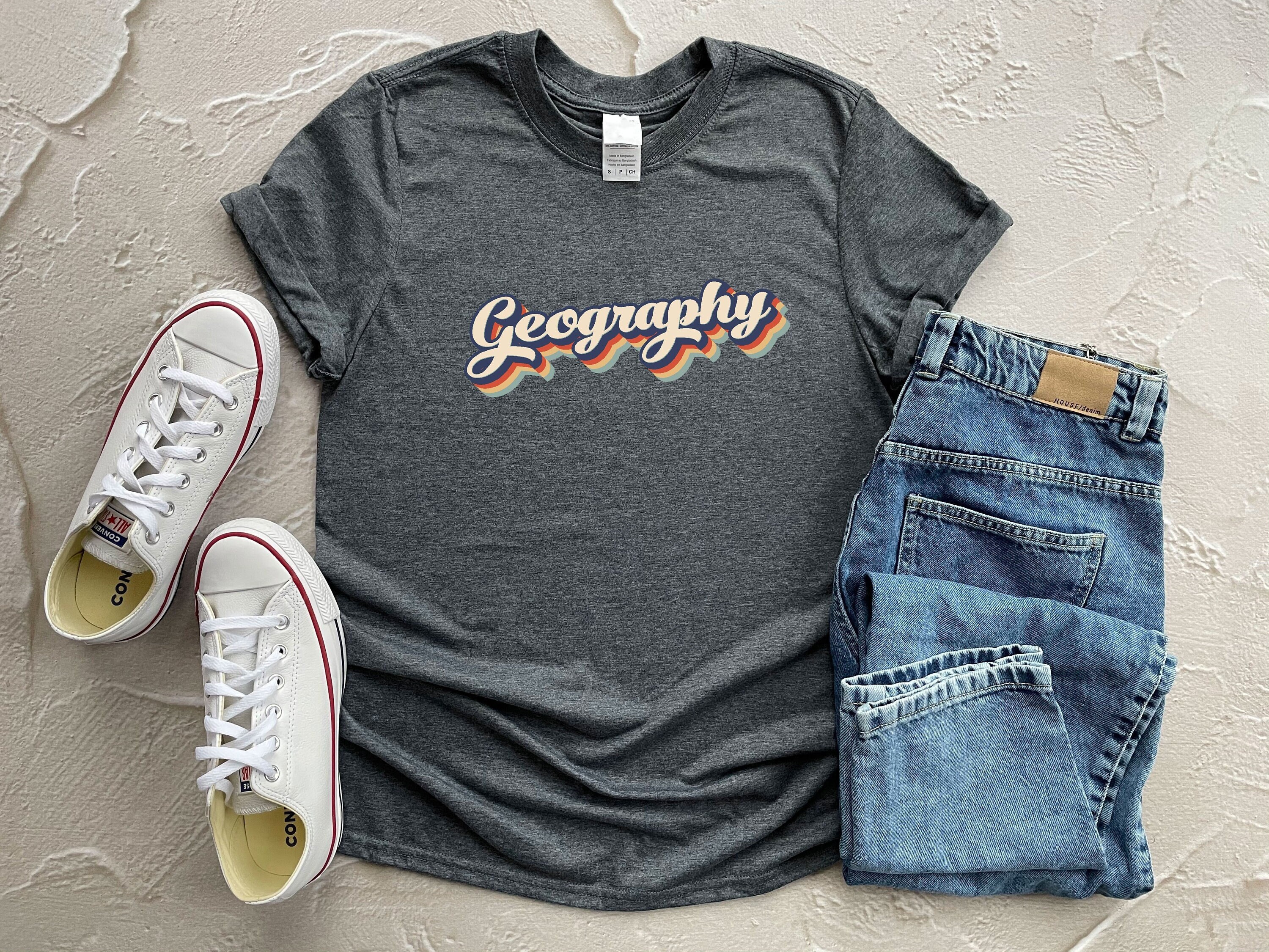 Retro Geography Shirt, Vintage Geography Shirt, Geography Gi | Inspire ...