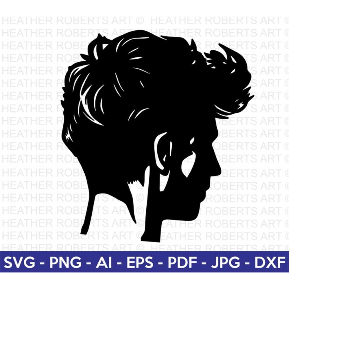 Head SVG, Guy Head SVG, Head Silhouette, Man SVG, Head Clipa - Inspire ...