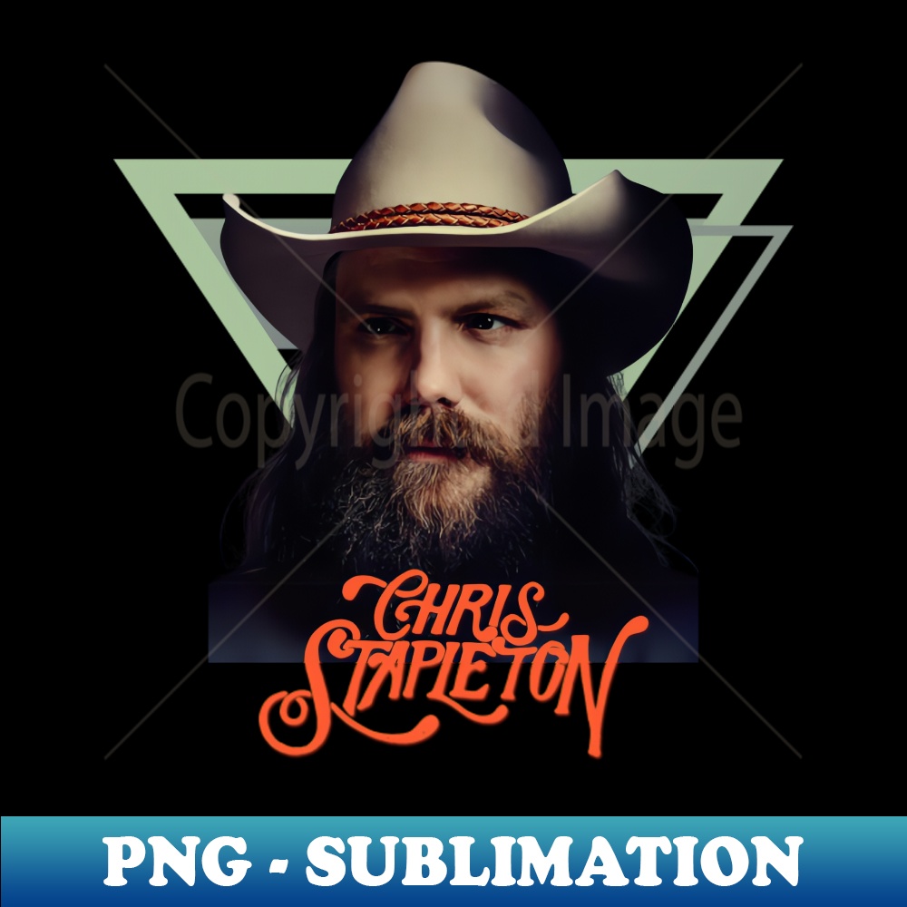 Chris Stapleton Original Aesthetic Tribute - Retro PNG Subli | Inspire ...