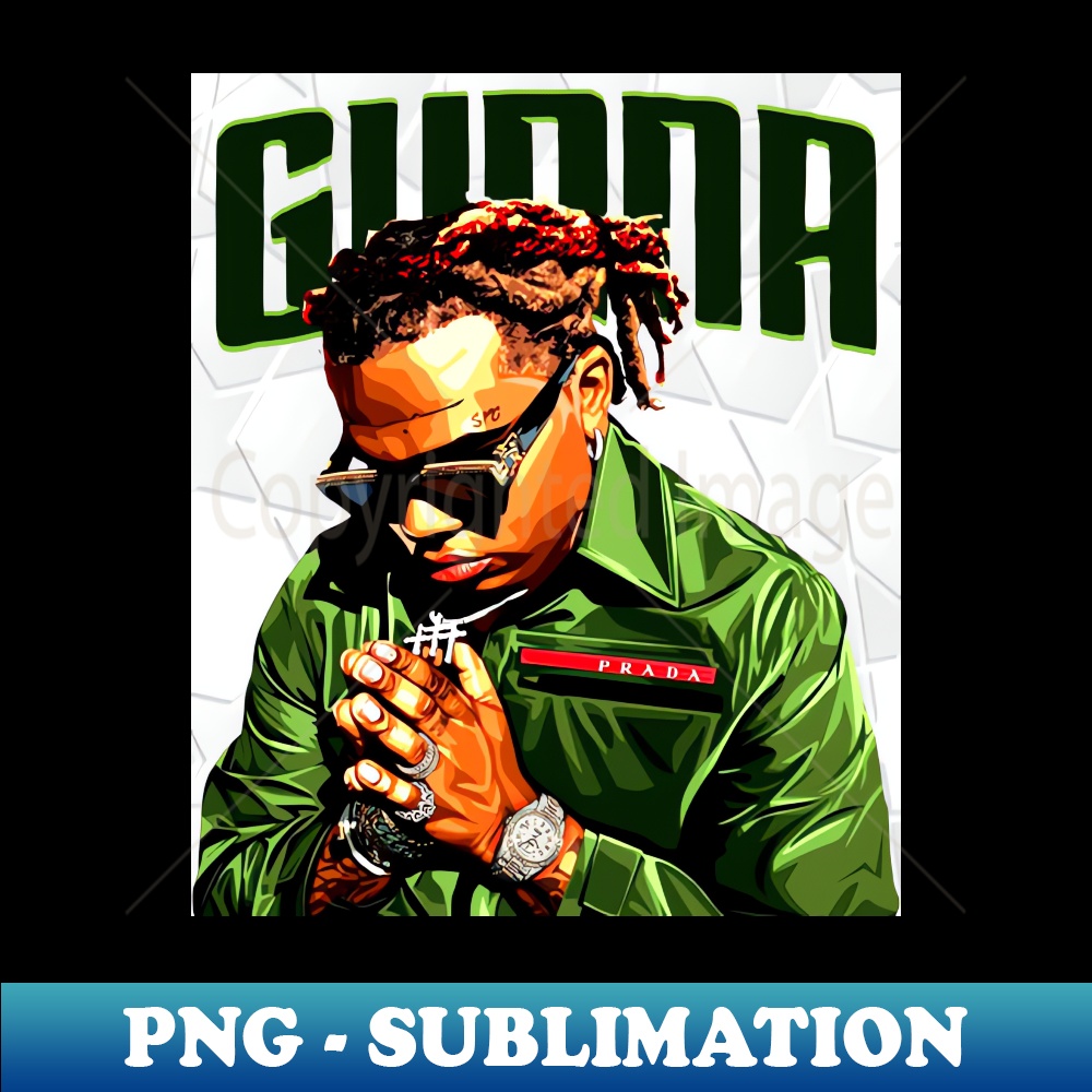 Gunna vector art - Sublimation-Ready PNG File - Defying the - Inspire ...