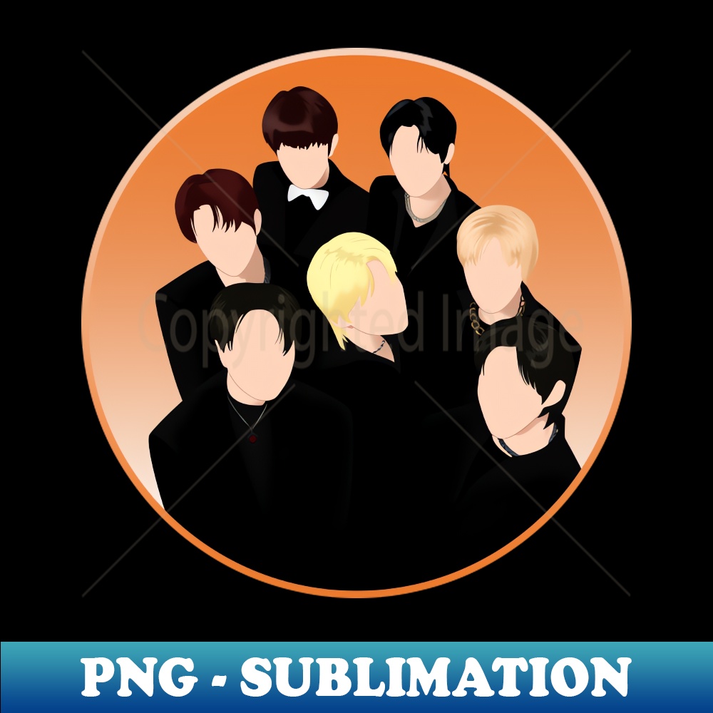 Enhypen Icon Illustration - Trendy Sublimation Digital Downl - Inspire ...