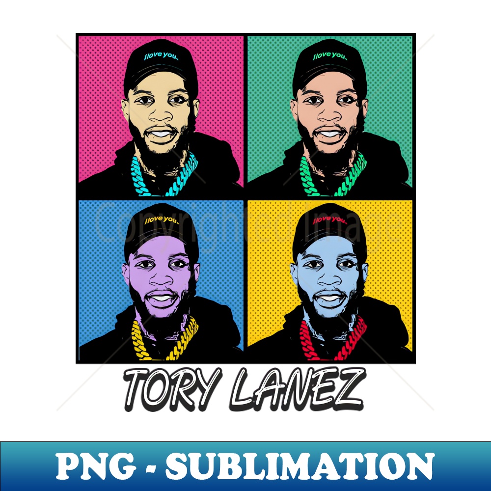 Tory Lanez 80s Pop Art Style - Sublimation-Ready PNG File - | Inspire ...
