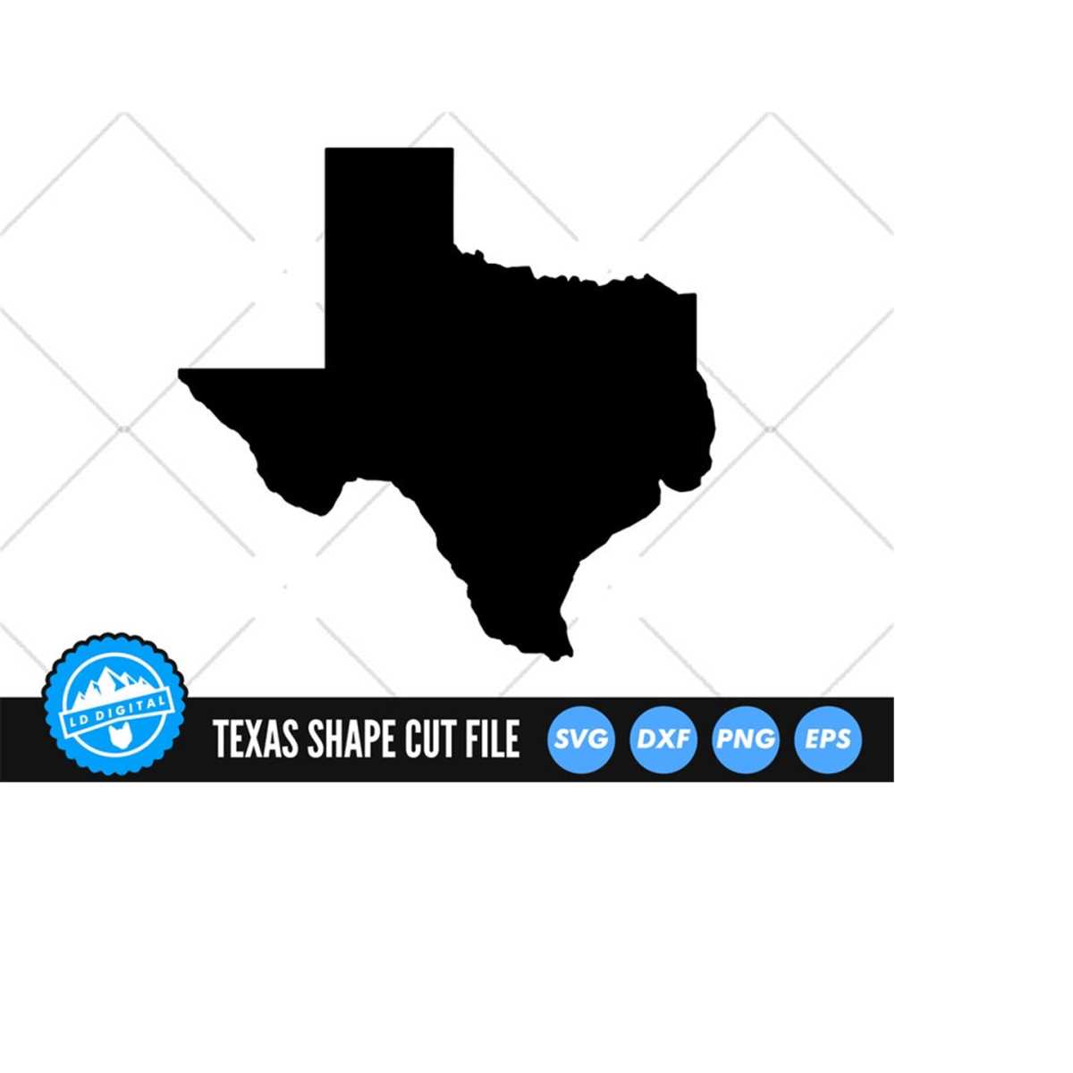 Texas State SVG Files | Texas Silhouette Cut Files | United - Inspire ...