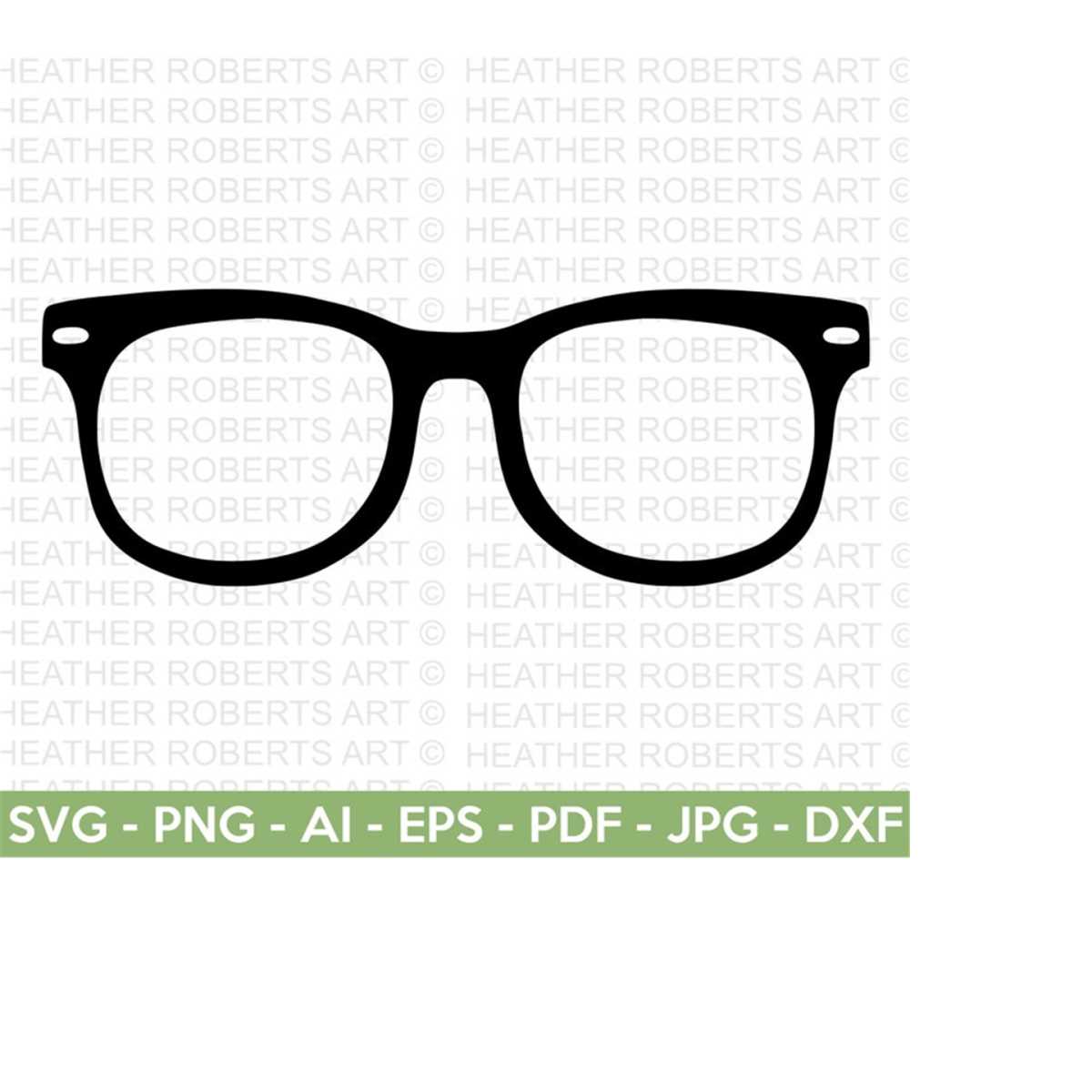 Glasses Svg Eyeglasses Svg Glasses Silhouette Spectacles Inspire