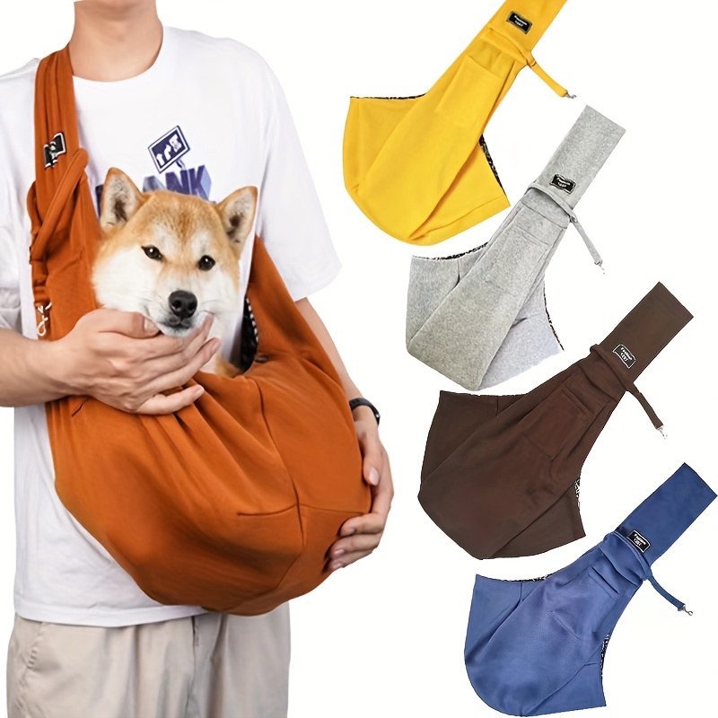 Portable Pet Sling Carrier - Adjustable Strap, Large Capacit | Inspire ...