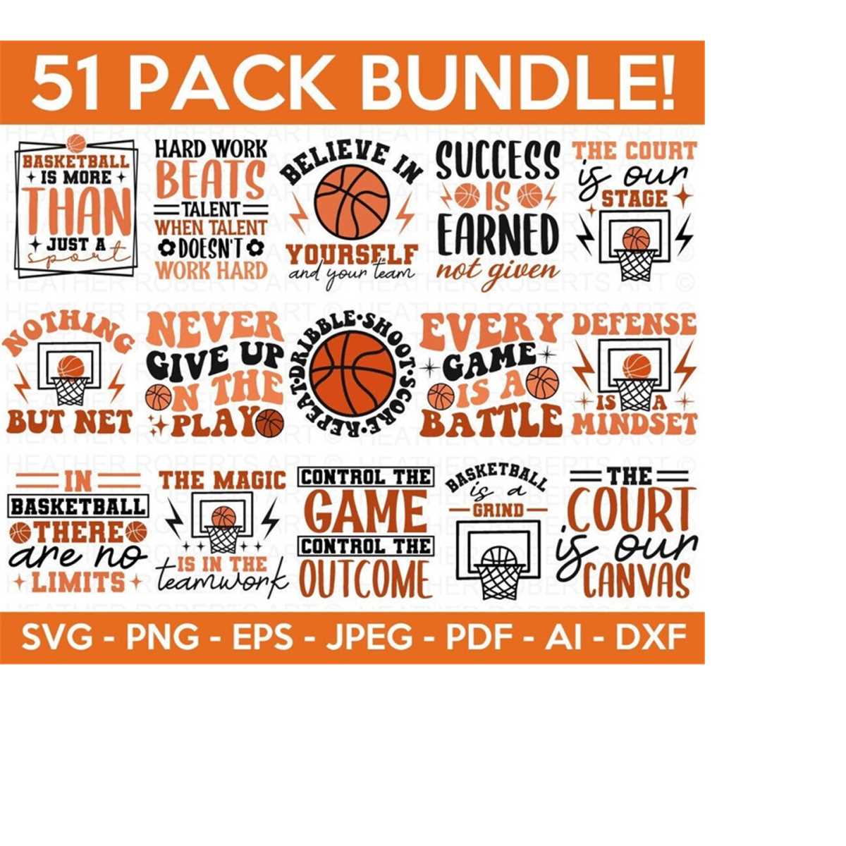 Basketball SVG Bundle, Basketball Quotes SVG, Basketball Fan | Inspire ...