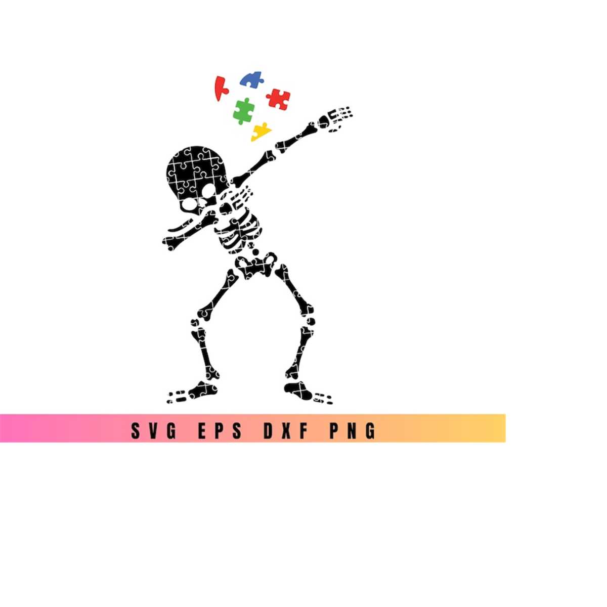 Dabbing Skeleton SVG, Autism svg, skeleton svg, Skeleton da - Inspire ...