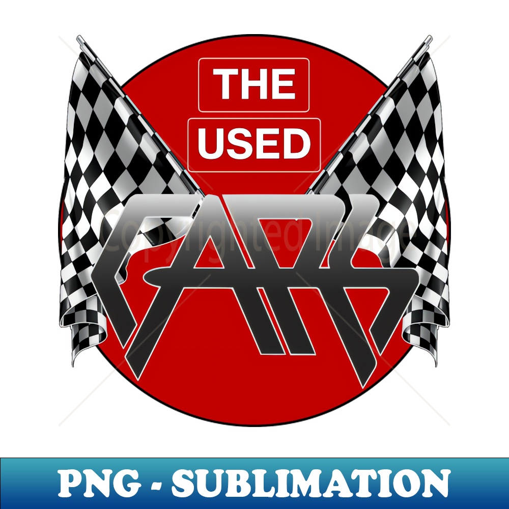 The Used Cars Badge - Exclusive PNG Sublimation Download - E | Inspire ...