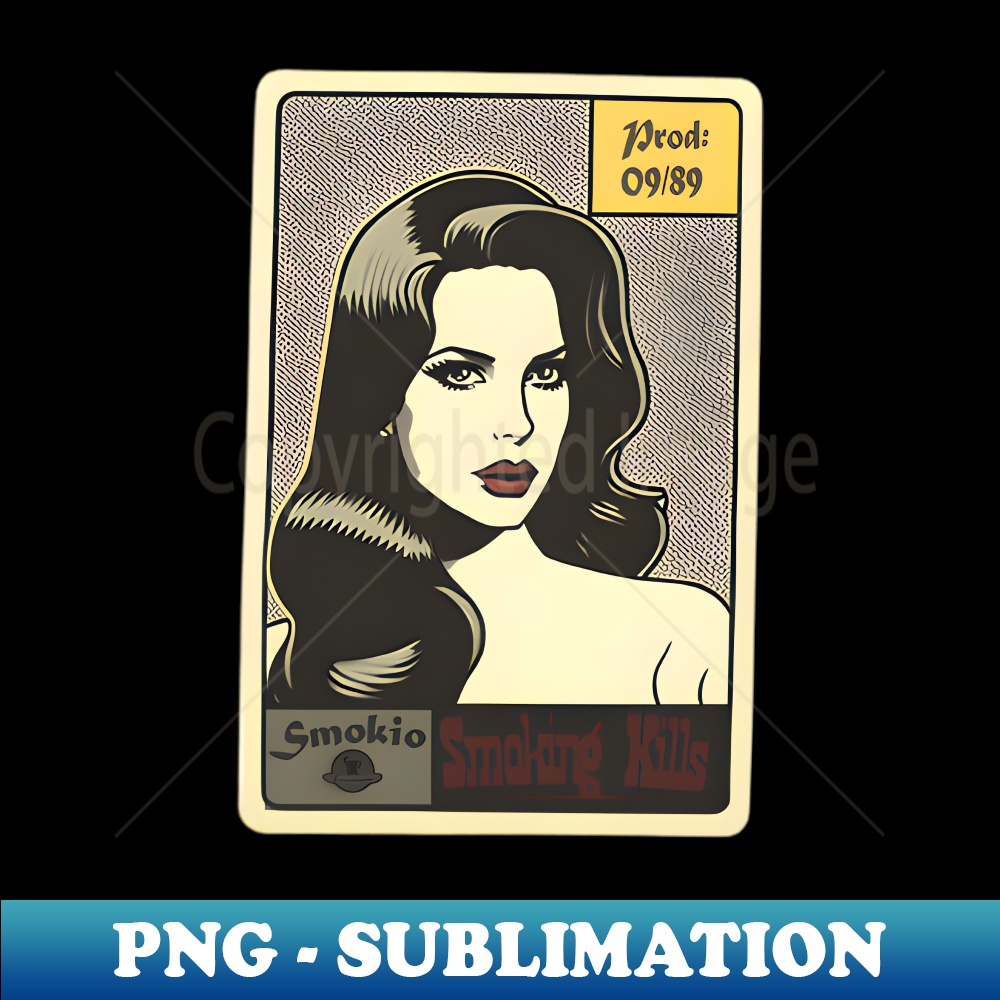Lana del Smokio - Artistic Sublimation Digital File - Bold & - Inspire ...