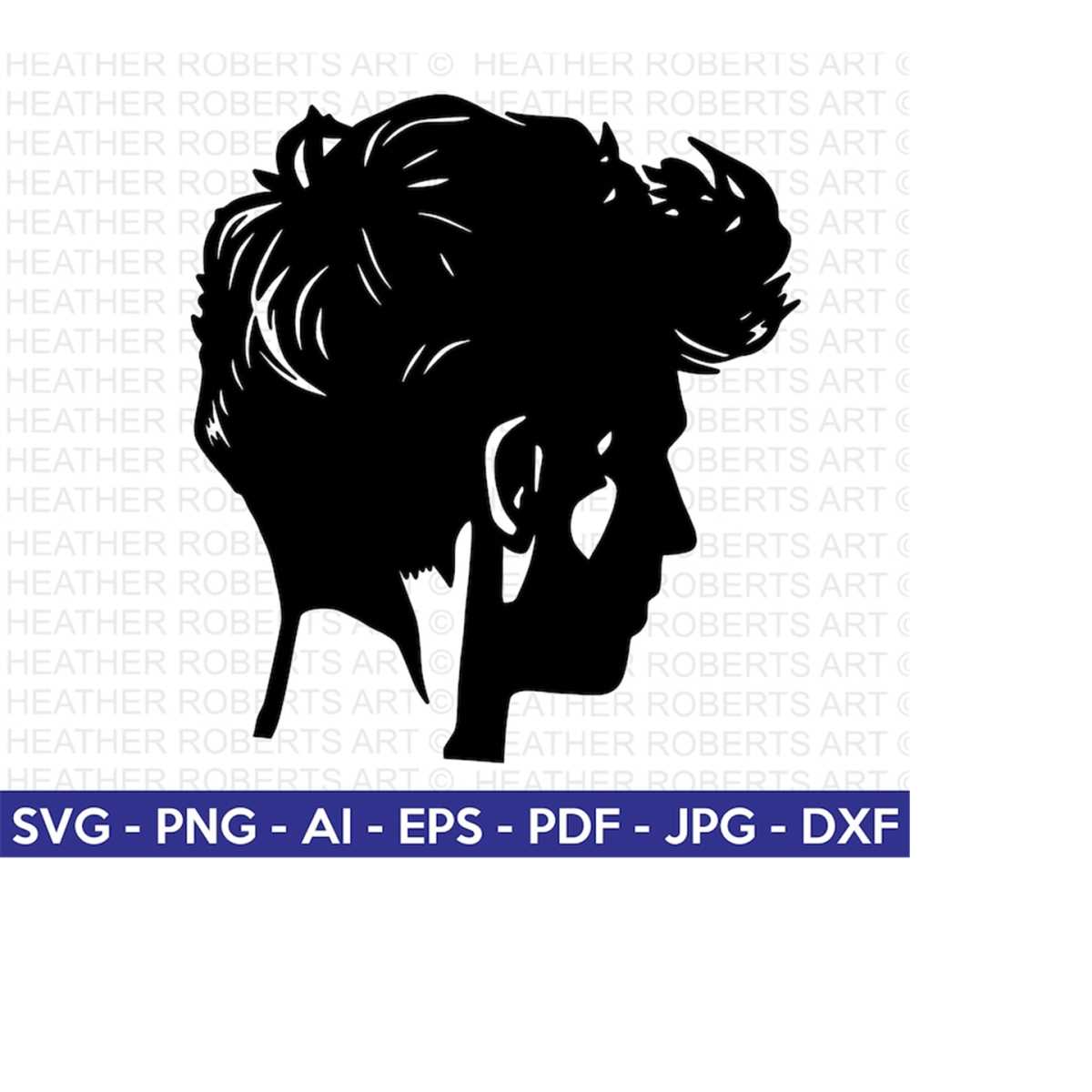 Head SVG, Guy Head SVG, Head Silhouette, Man SVG, Head Clipa - Inspire ...