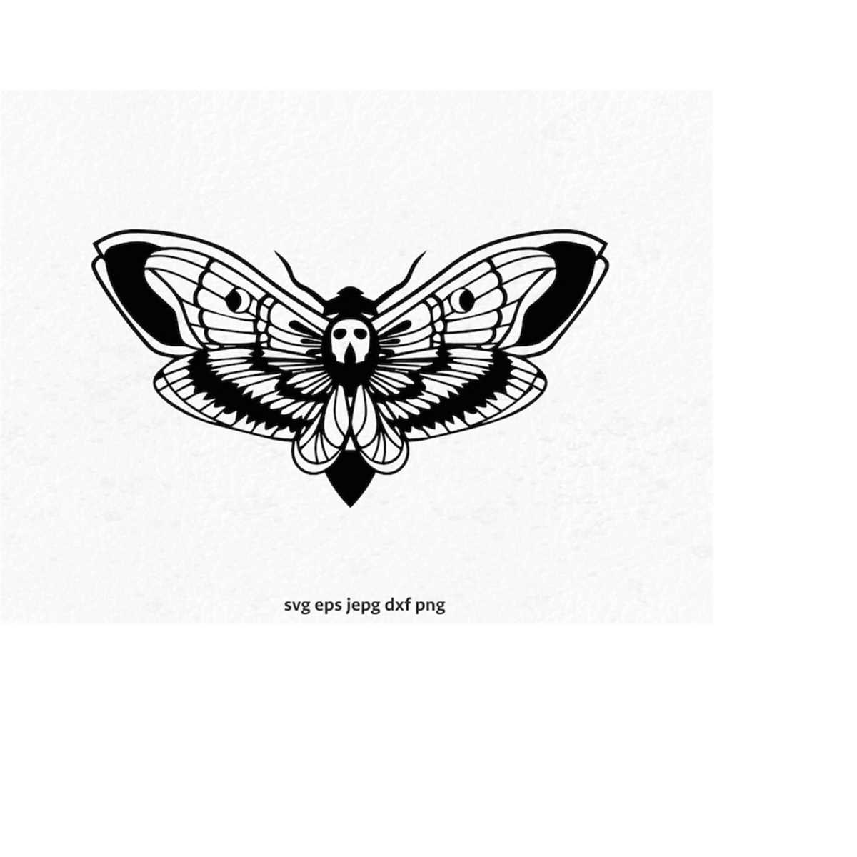 death moth svg - Inspire Uplift