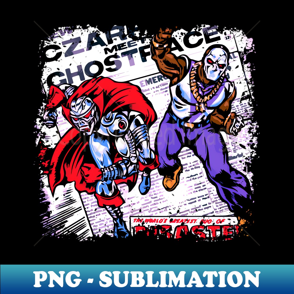 Czarface Meets Ghostface Killah - Exclusive PNG Sublimation | Inspire ...