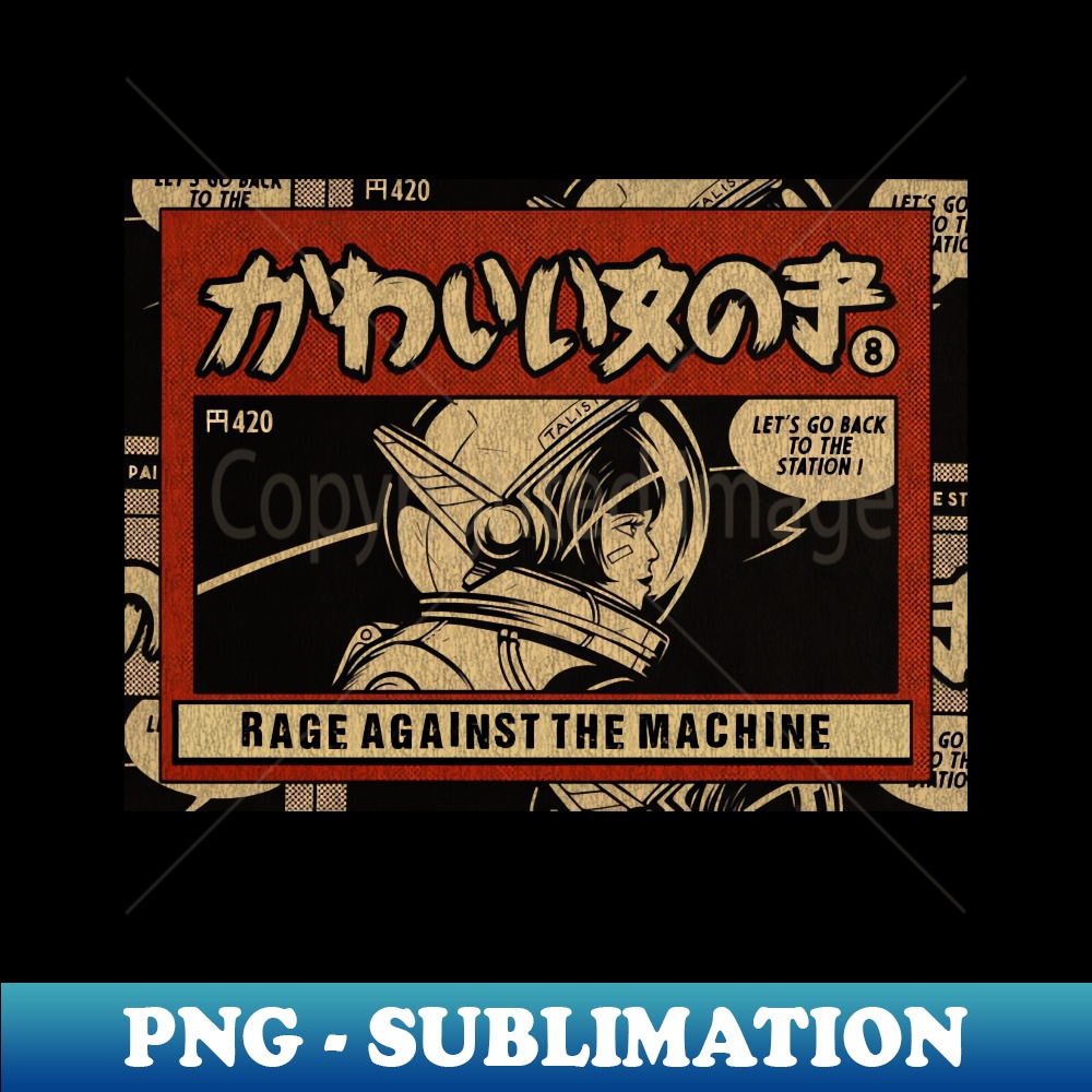 Space Comic - PNG Transparent Sublimation Design - Enhance Y | Inspire ...
