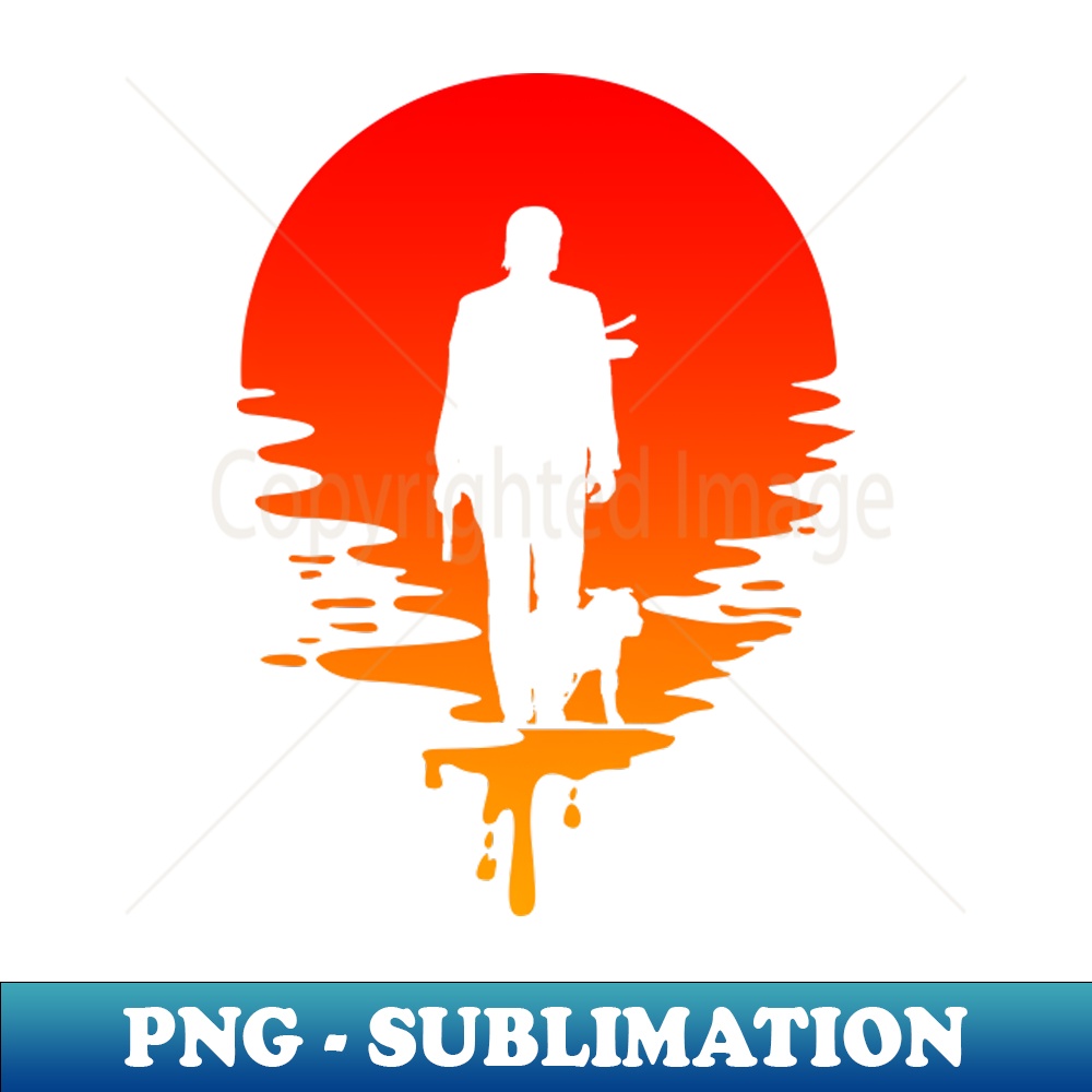 John Wick Sunset - PNG Sublimation Digital Download - Bring - Inspire ...