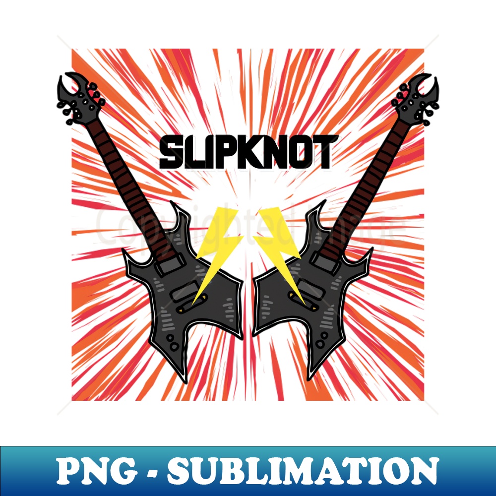 GUITAR SLIPKNOT - Signature Sublimation PNG File - Bold & Ey | Inspire ...